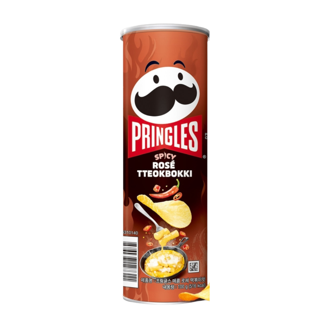 Pringles Spicy Rose TTeokbokki – Exotic Snack Guys