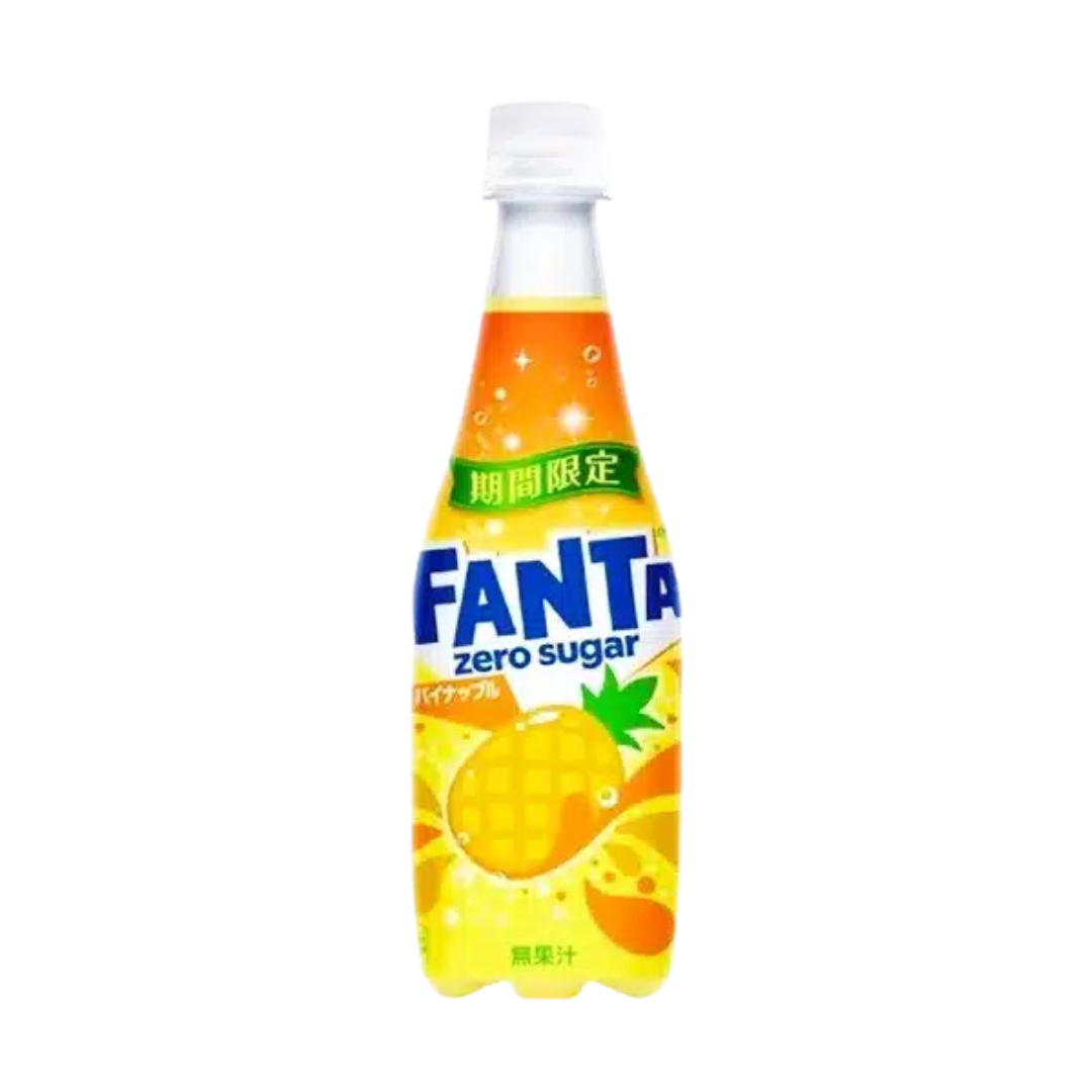 Fanta Pineapple Zero Sugar – Exotic Snack Guys
