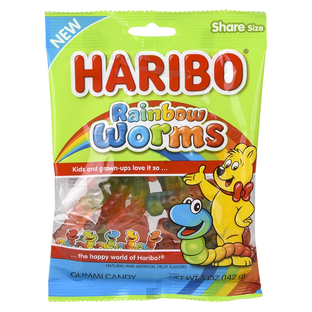 Haribo Rainbow Worms – Exotic Snack Guys