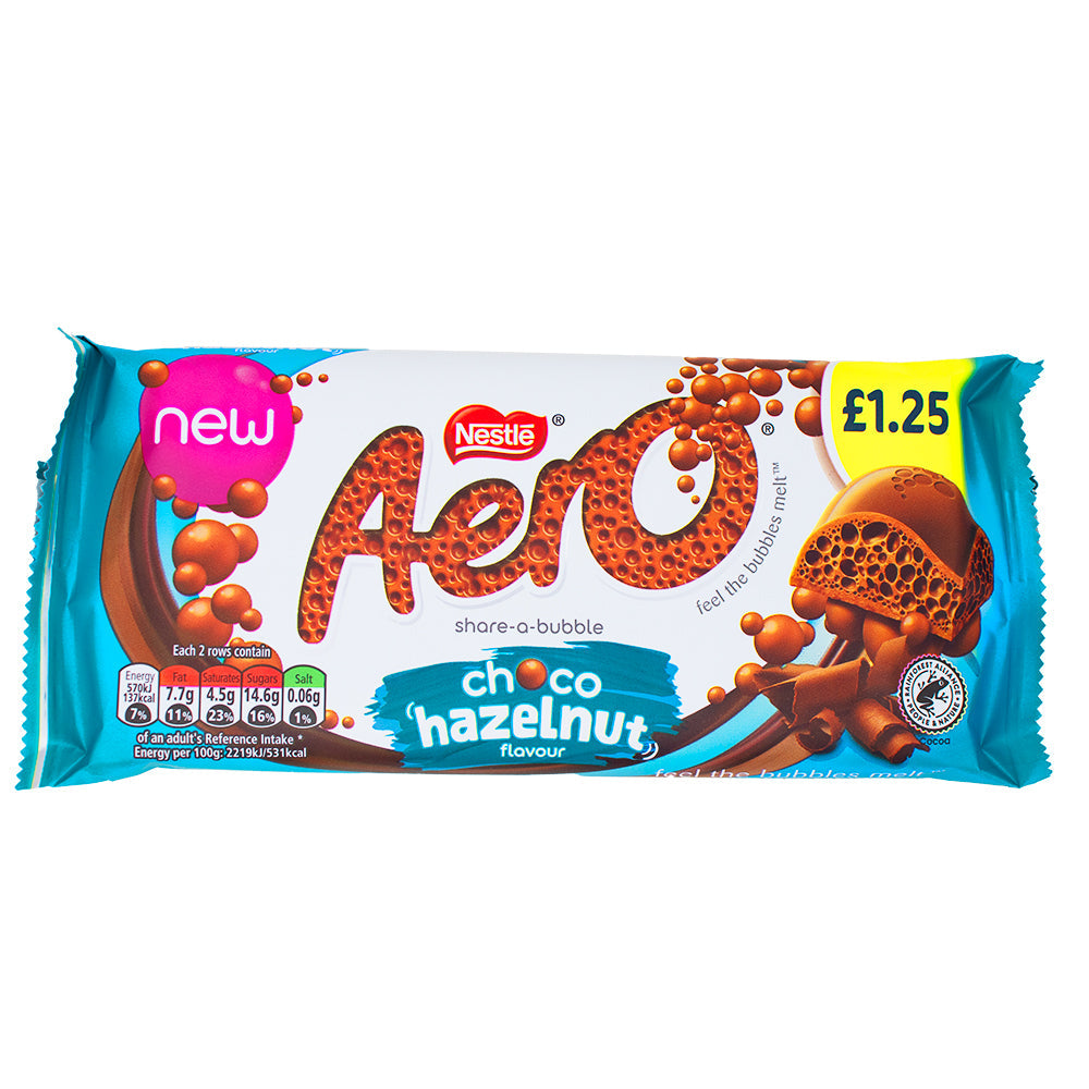 Nestle Aero - Choco Hazelnut 90g – Exotic Snack Guys