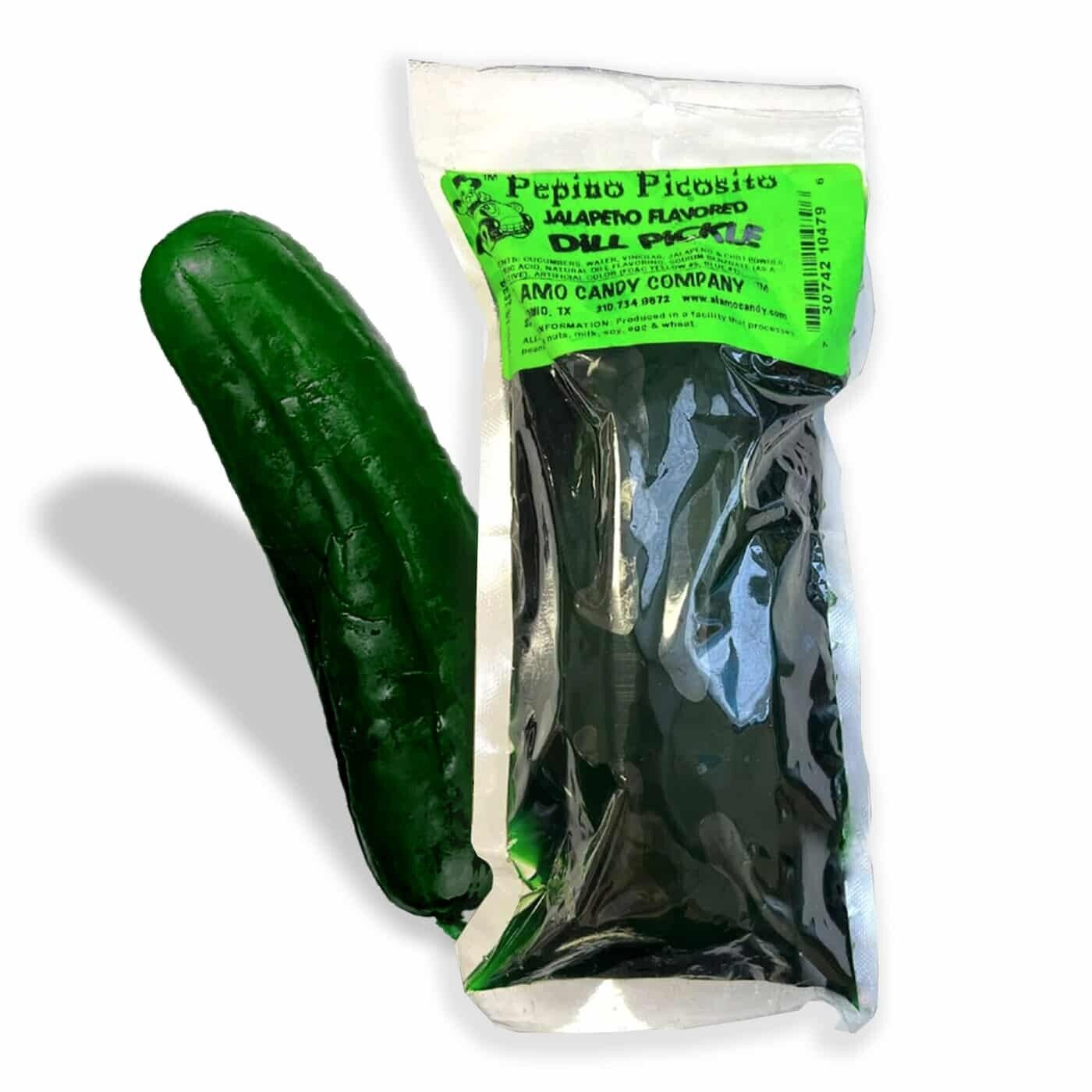 Alamo Candy Jalapeno Flavored Dill Pickle – Exotic Snack Guys
