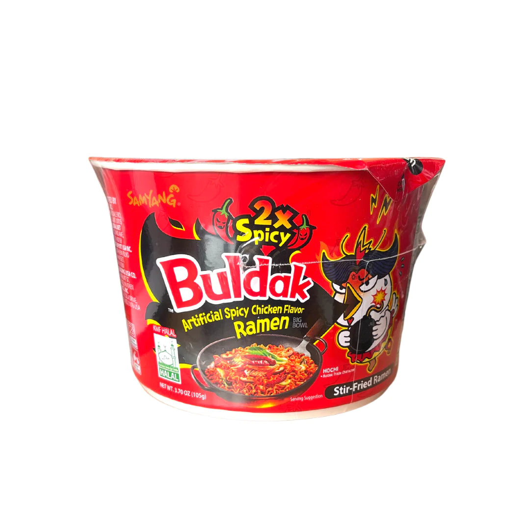 Buldak 2x Spicy Noodles Big Bowl – Exotic Snack Guys