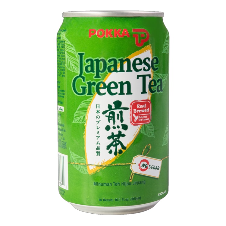 POKKA Japanese Green Tea NO SUGAR 300ml – Exotic Snack Guys