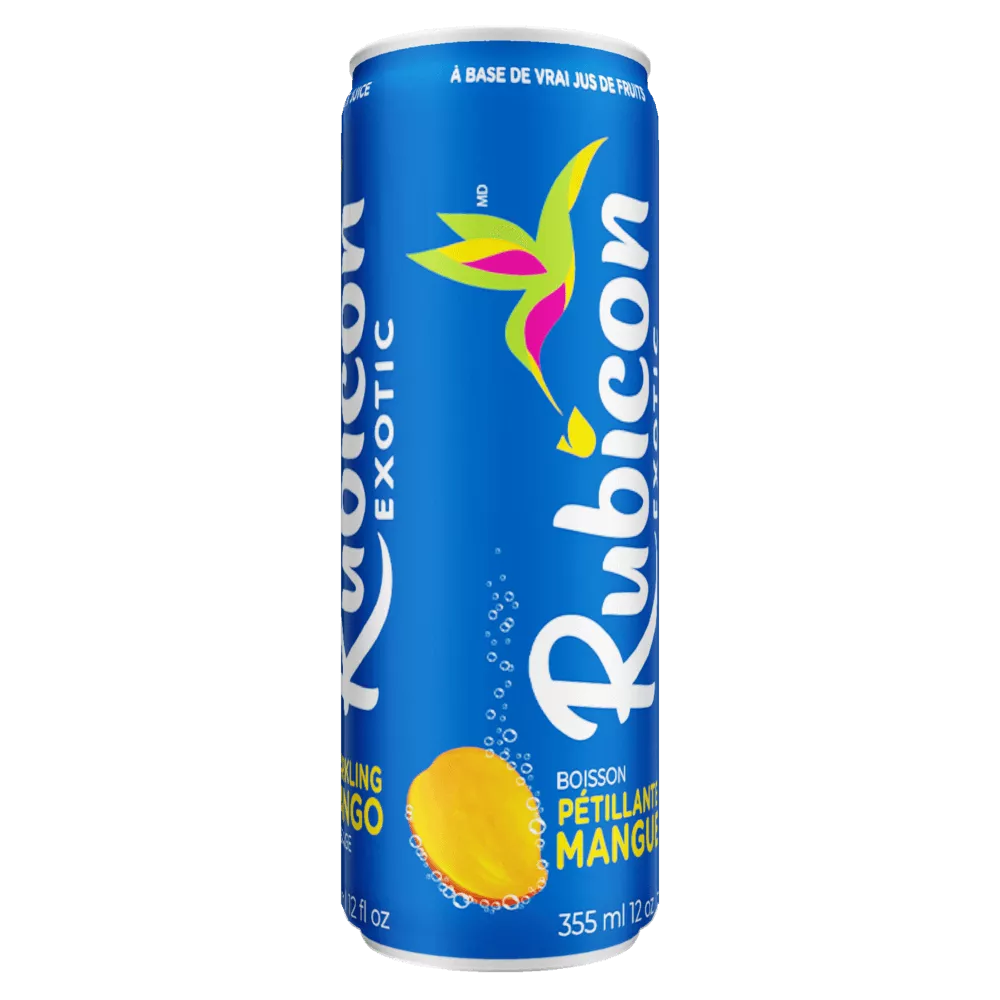 Rubicon Exotic Sparkling Mango – Exotic Snack Guys