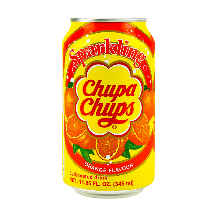Chupa Chups Sparkling Orange – Exotic Snack Guys