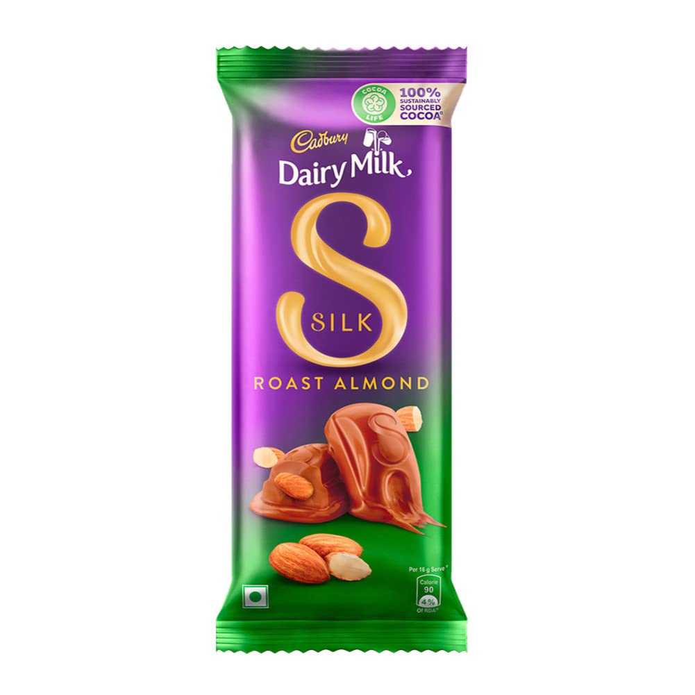 Dairy Milk Silk Roast Almond Exotic Snack Guys