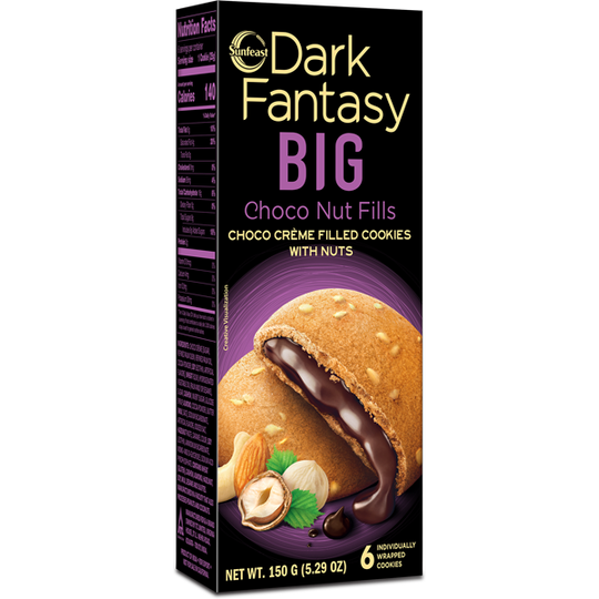 Dark Fantasy BIG Choco Nut Fills – Exotic Snack Guys