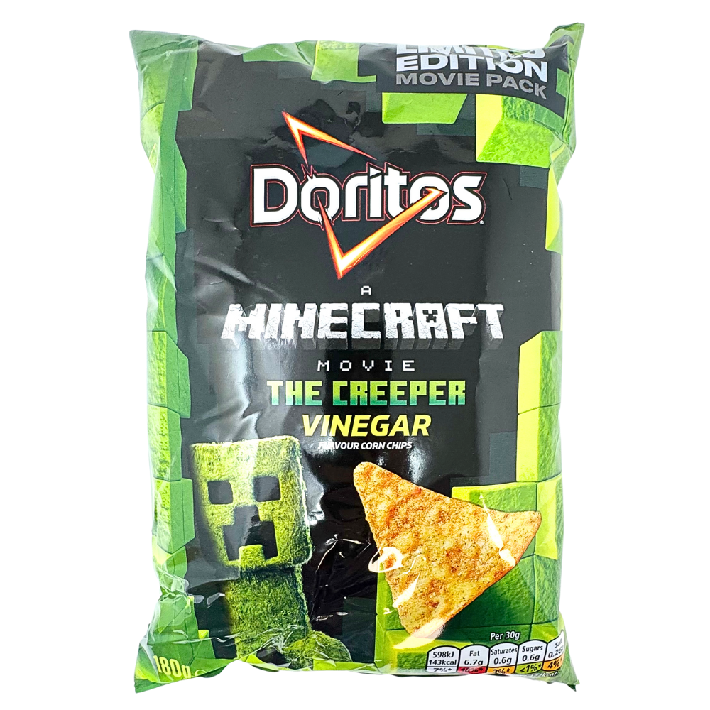 Doritos Minecraft = The Creeper Vinegar – Exotic Snack Guys