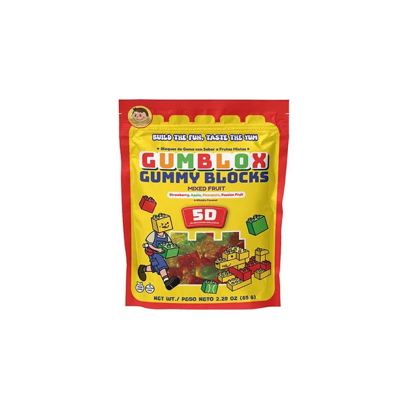 Gumblox Gummy Blocks 5D Gummies – Exotic Snack Guys