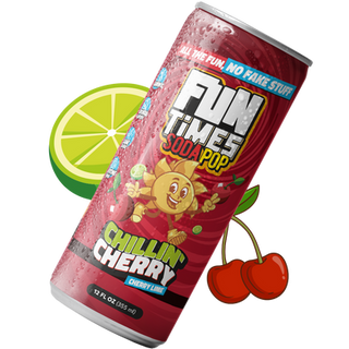 Fun Times Soda Pop - Chillin Cherry – Exotic Snack Guys
