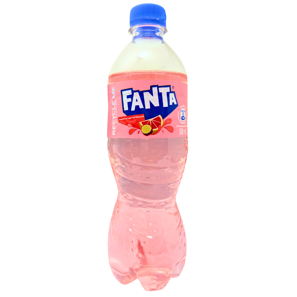 Fanta Passion Fruit Grape Flavor - 500ml – Exotic Snack Guys