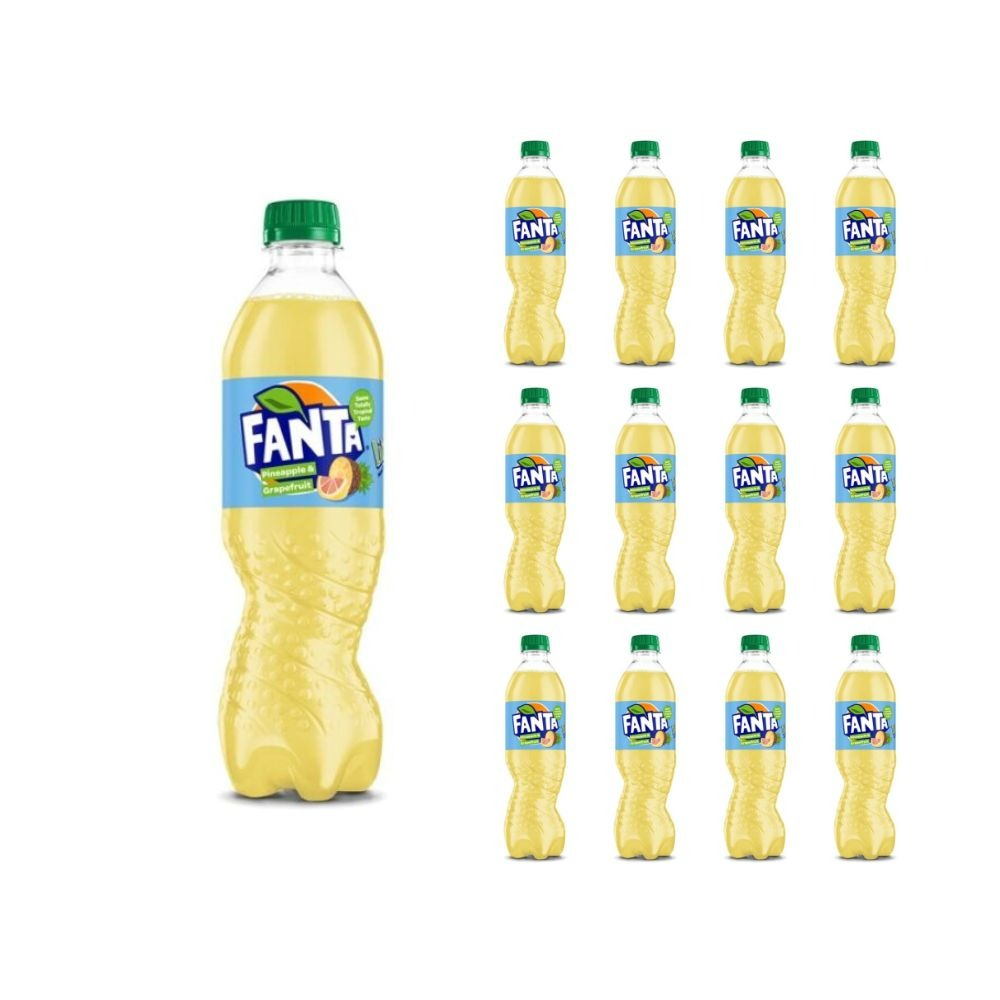 Fanta Soda - Pineapple Grapefruit Flavor 16.9oz (500ml) Wholesale - Ca ...