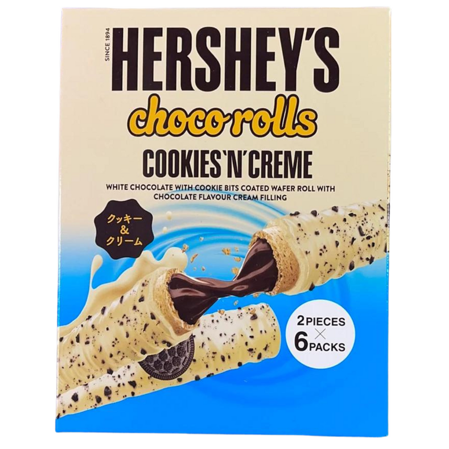 Hersheys Choco Rolls Cookies'N'Creme – Exotic Snack Guys