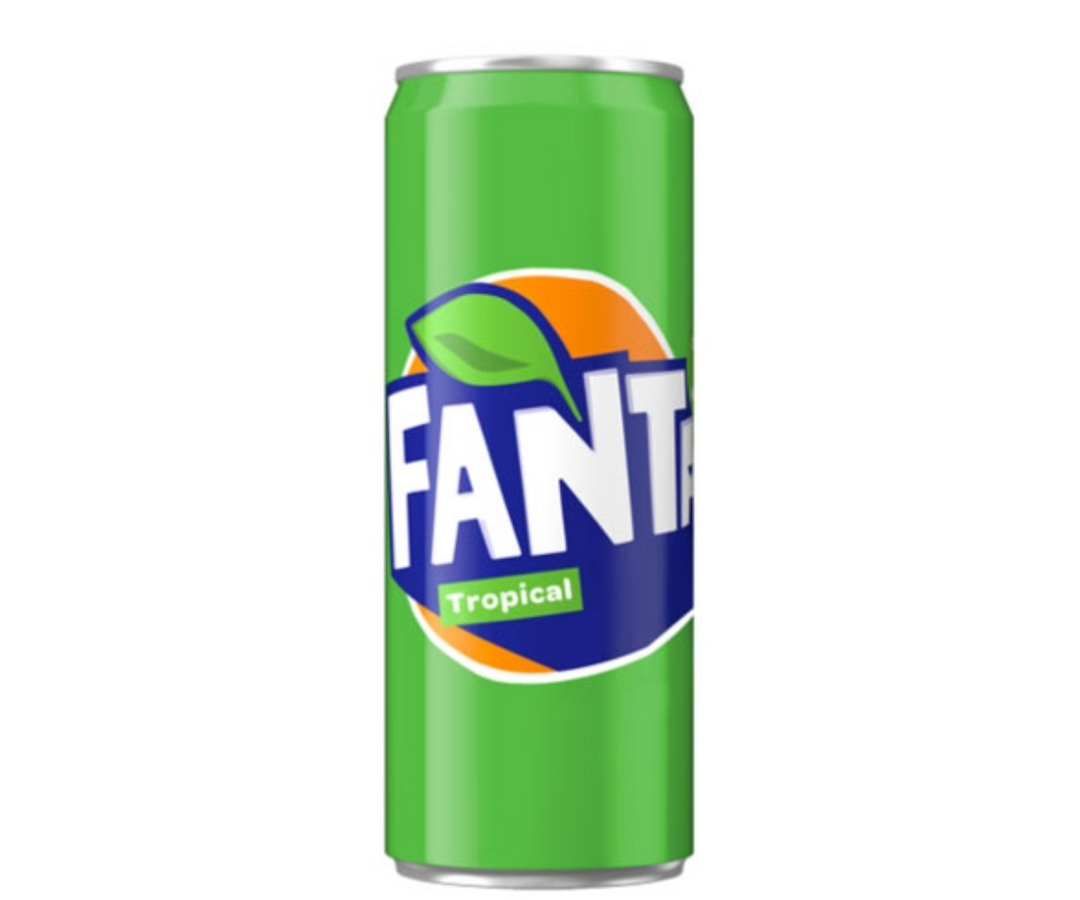 Fanta Tropical 330ml Can Wholesale - Case of 24 – Exotic Snack Guys