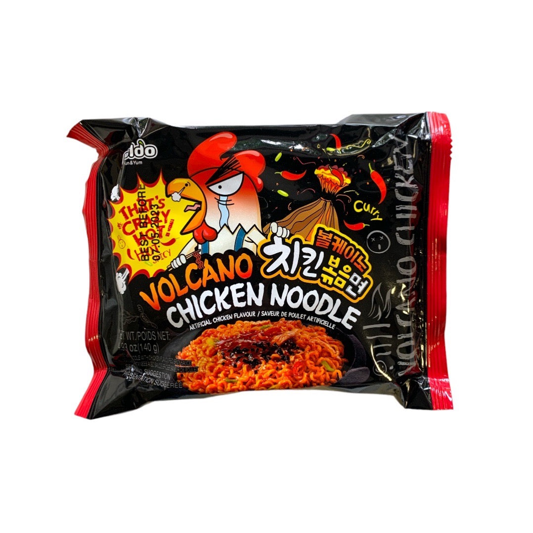 Paldo Volcano Chicken Noodles – Exotic Snack Guys