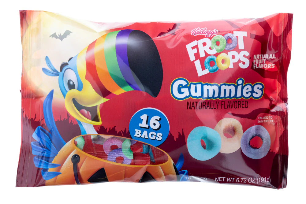Kellogs Froot Loops Gummies – Exotic Snack Guys