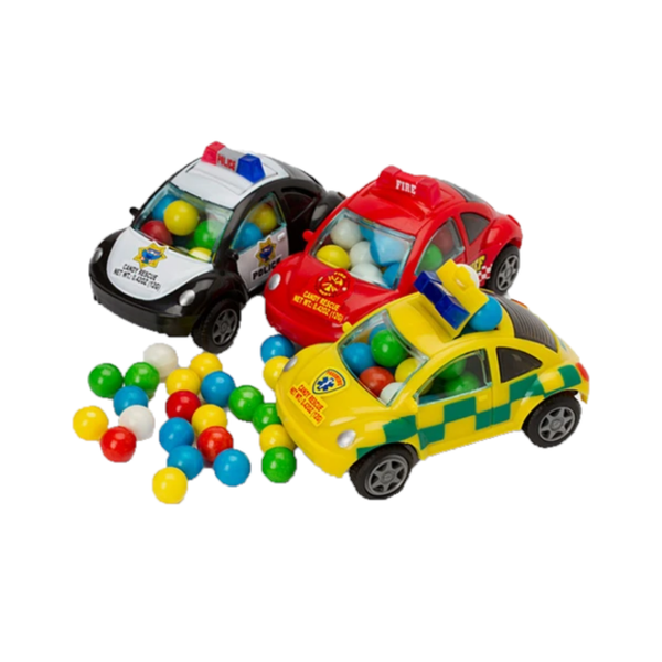 Kidsmania Rescue Candy Filled Cars – Exotic Snack Guys