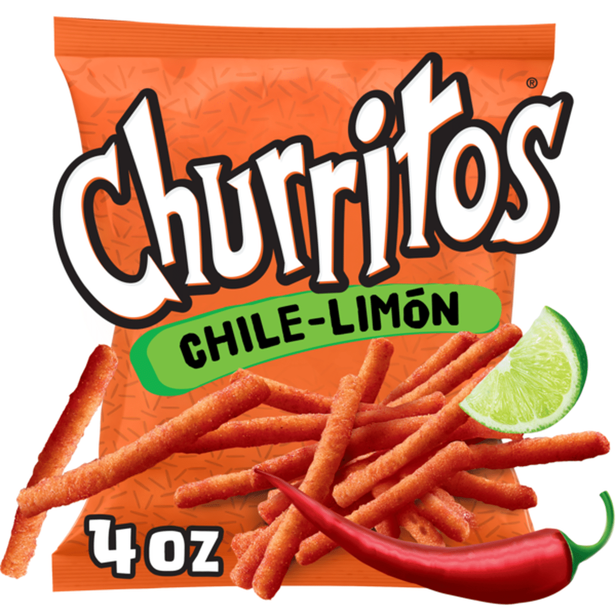 Churritos Chile Lemon 4oz – Exotic Snack Guys