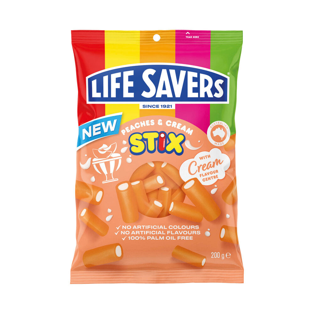 Lifesavers Stix - Peaches & Cream – Exotic Snack Guys