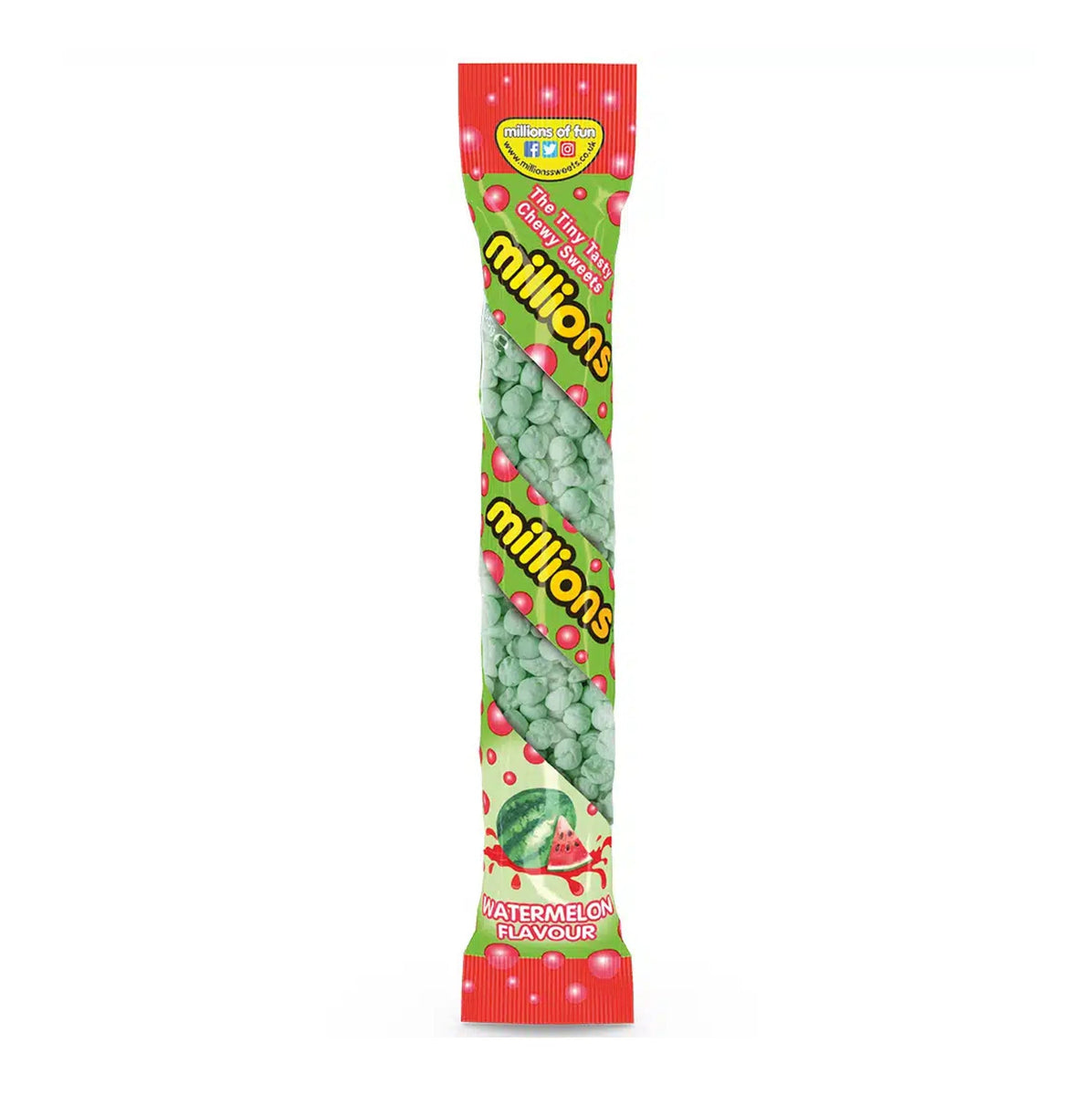 millions candy watermelon 660g box of 12 UNITED KINGDOM – Exotic Snack Guys