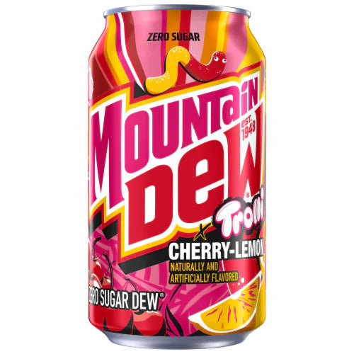 Mountain Dew Trolli - Cherry & Lemon 12oz – Exotic Snack Guys