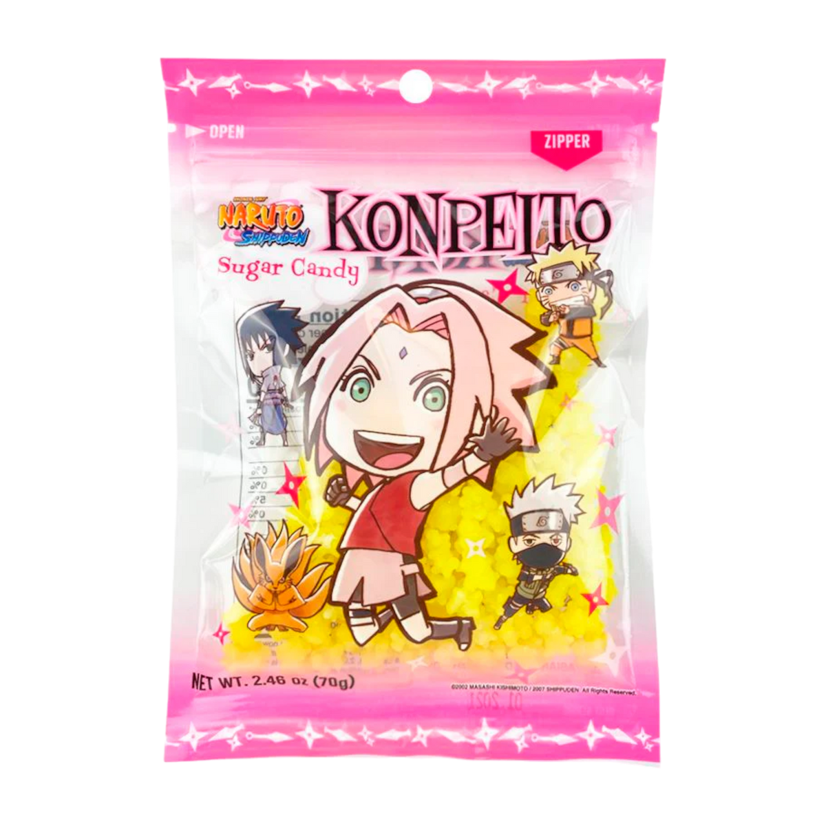Konpeito Sugar Candy Naruto Shippuden – Exotic Snack Guys