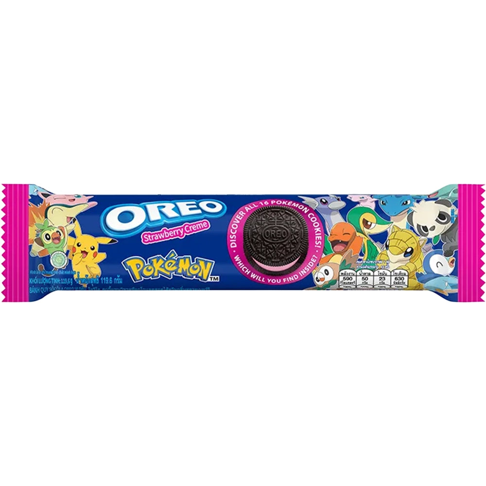 Oreo Strawberry Creme Pokemon – Exotic Snack Guys