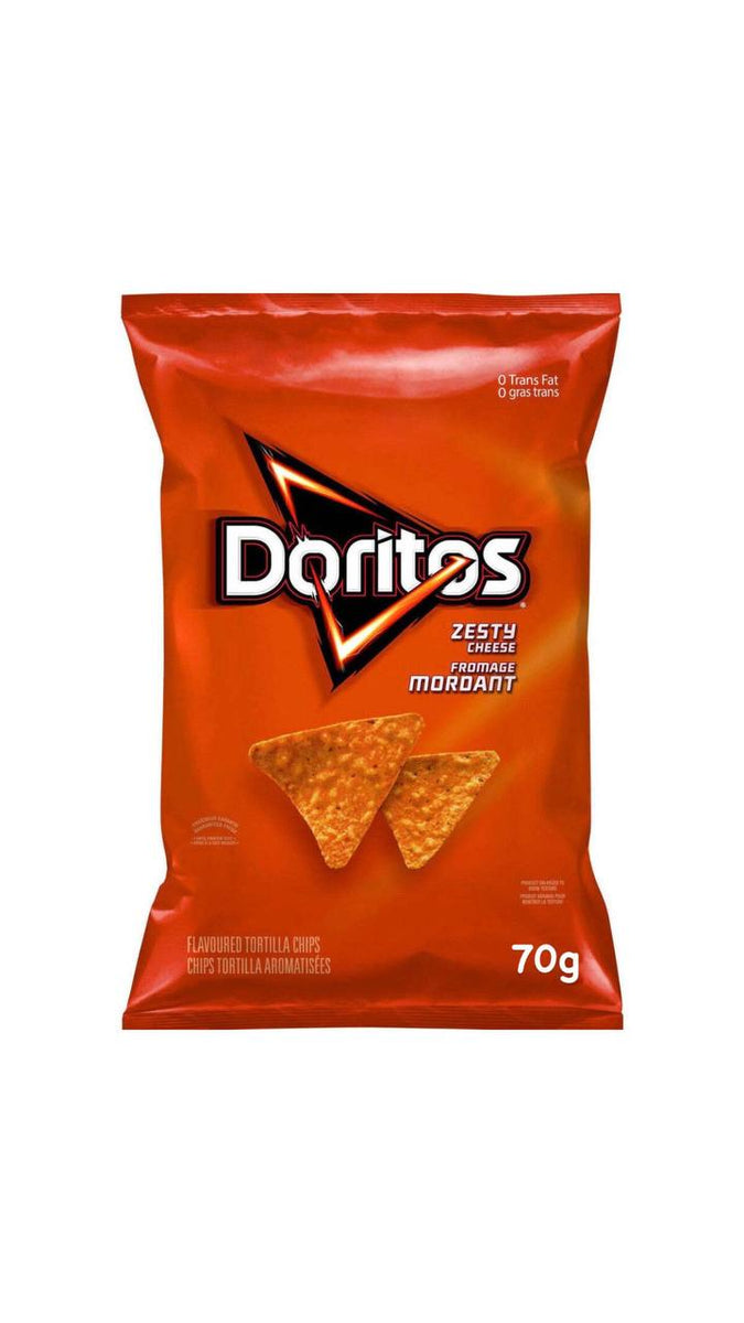 Doritos Zesty Cheese Fromage Mordant – Exotic Snack Guys