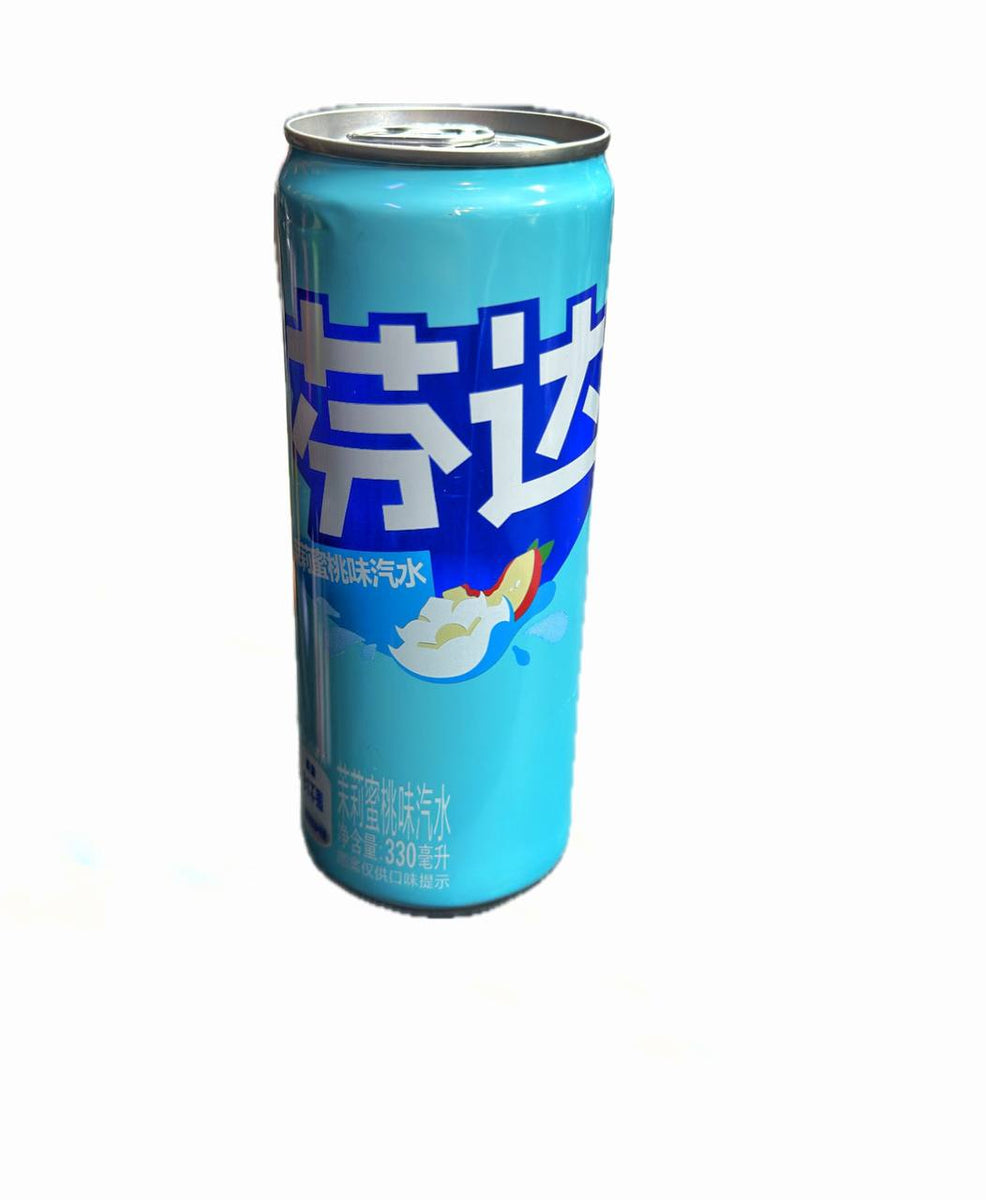Fanta Jasmine and Peach Soda Can – Exotic Snack Guys