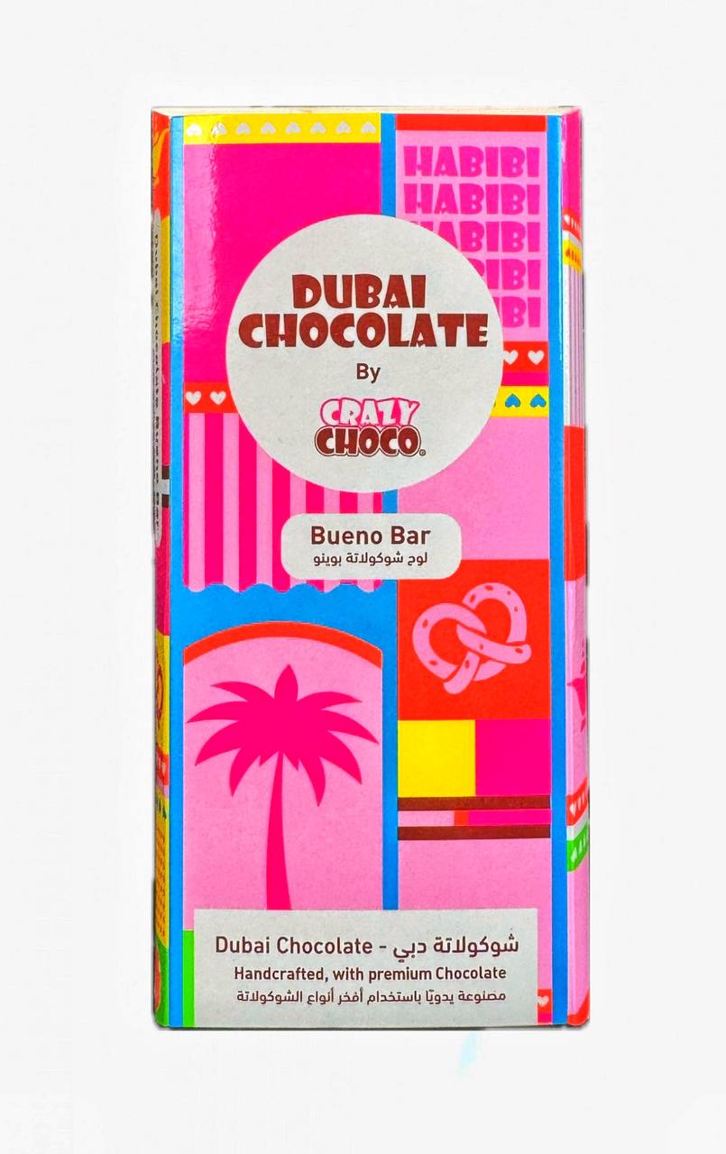 Crazy Choco Dubai Chocolate - Bueno Bar – Exotic Snack Guys