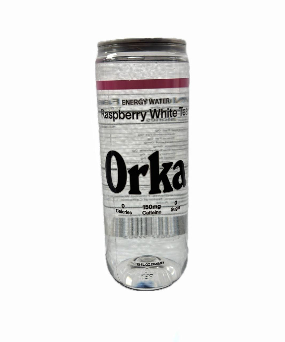 Orka Raspberry White Tea Energy Drink – Exotic Snack Guys