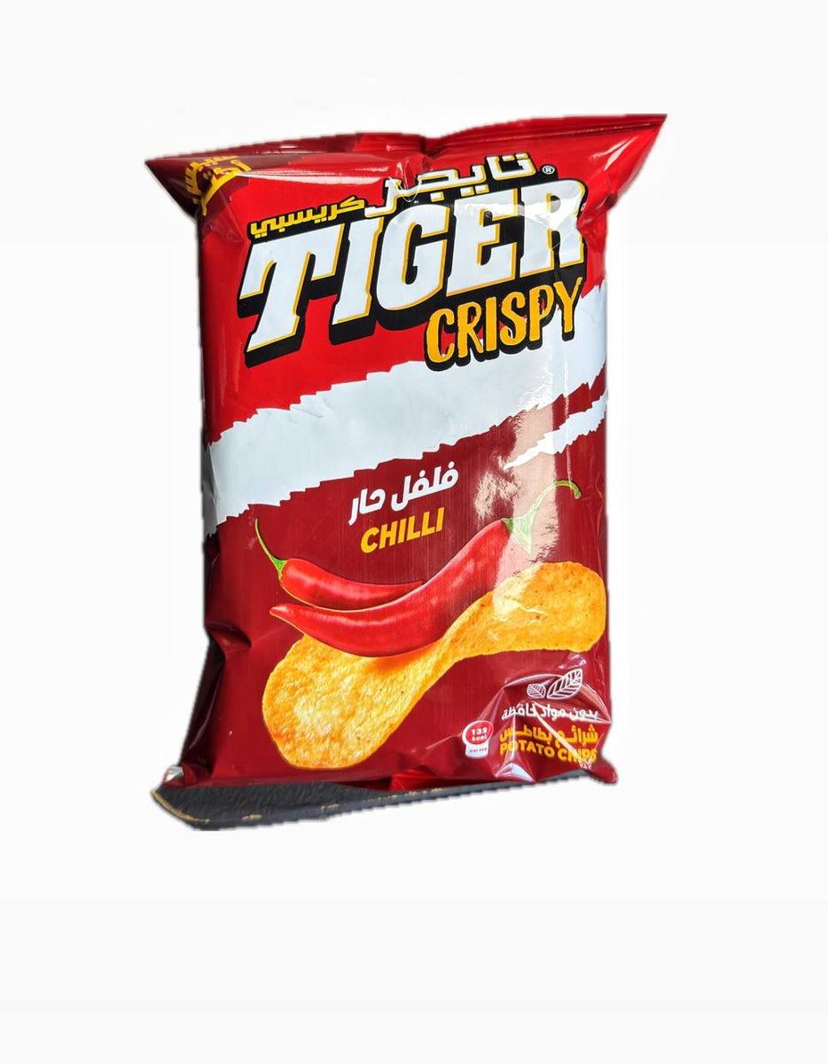Tiger Crispy Chips - Chilli – Exotic Snack Guys