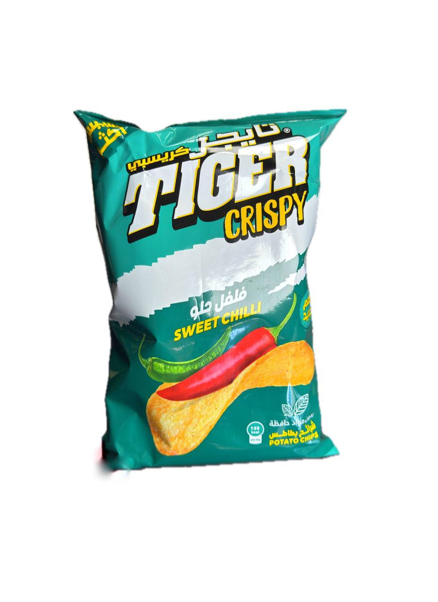 Tiger Crispy Chips - Sweet Chilli – Exotic Snack Guys