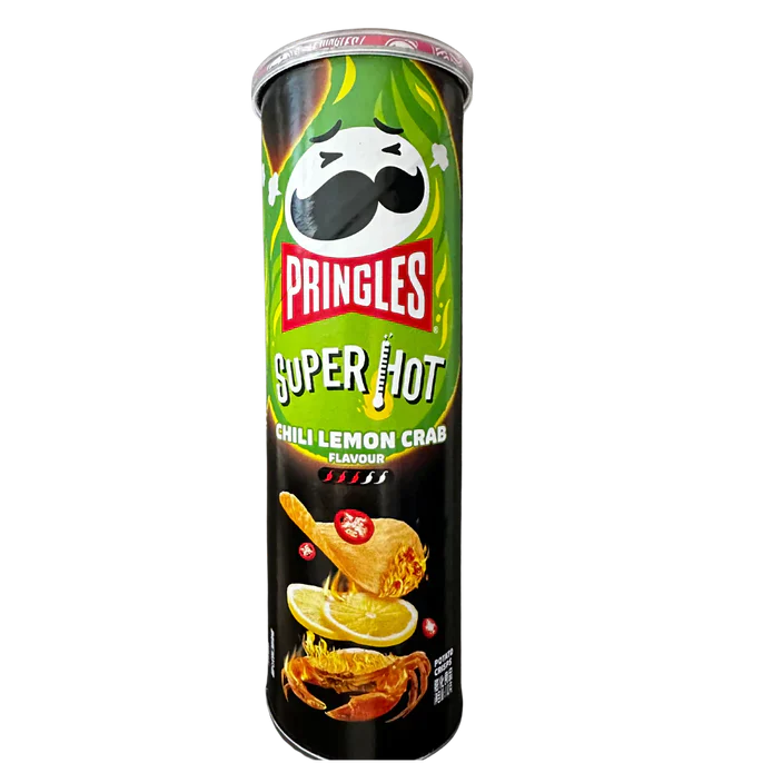 Pringles Super Hot Chili Lemon Crab – Exotic Snack Guys