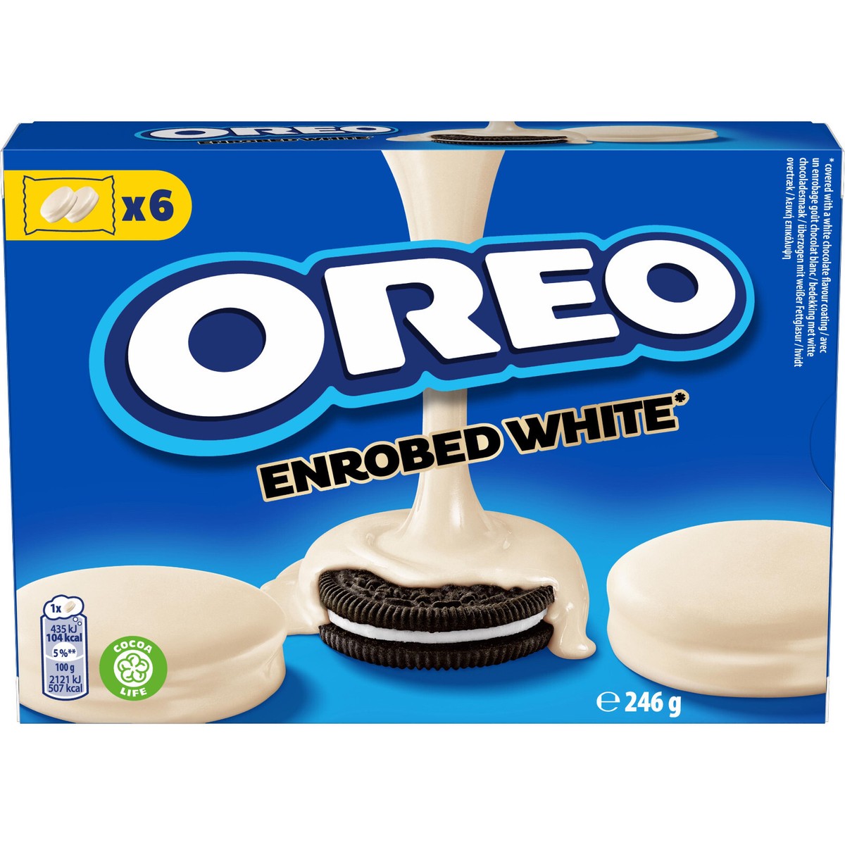 Oreo Enrobed White - 246g – Exotic Snack Guys