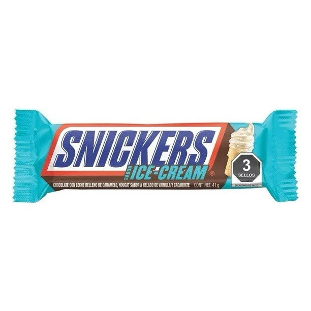 Snickers Ice Cream flavored Chocolate – Exotic Snack Guys