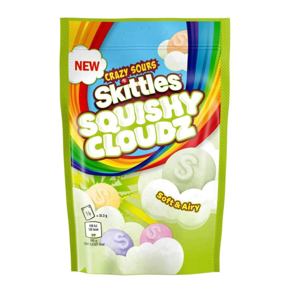 Skittles Squishy Cloudz – Exotic Snack Guys