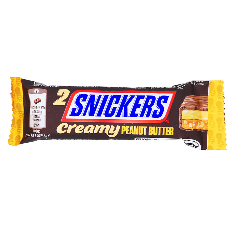 Snickers Creamy Peanut Butter – Exotic Snack Guys