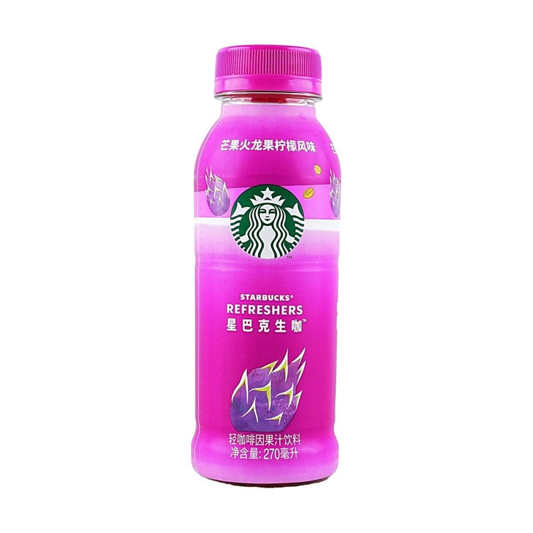 Starbucks Fresh Brew Mango Dragon Fruit Lemon Flavor – Exotic Snack Guys
