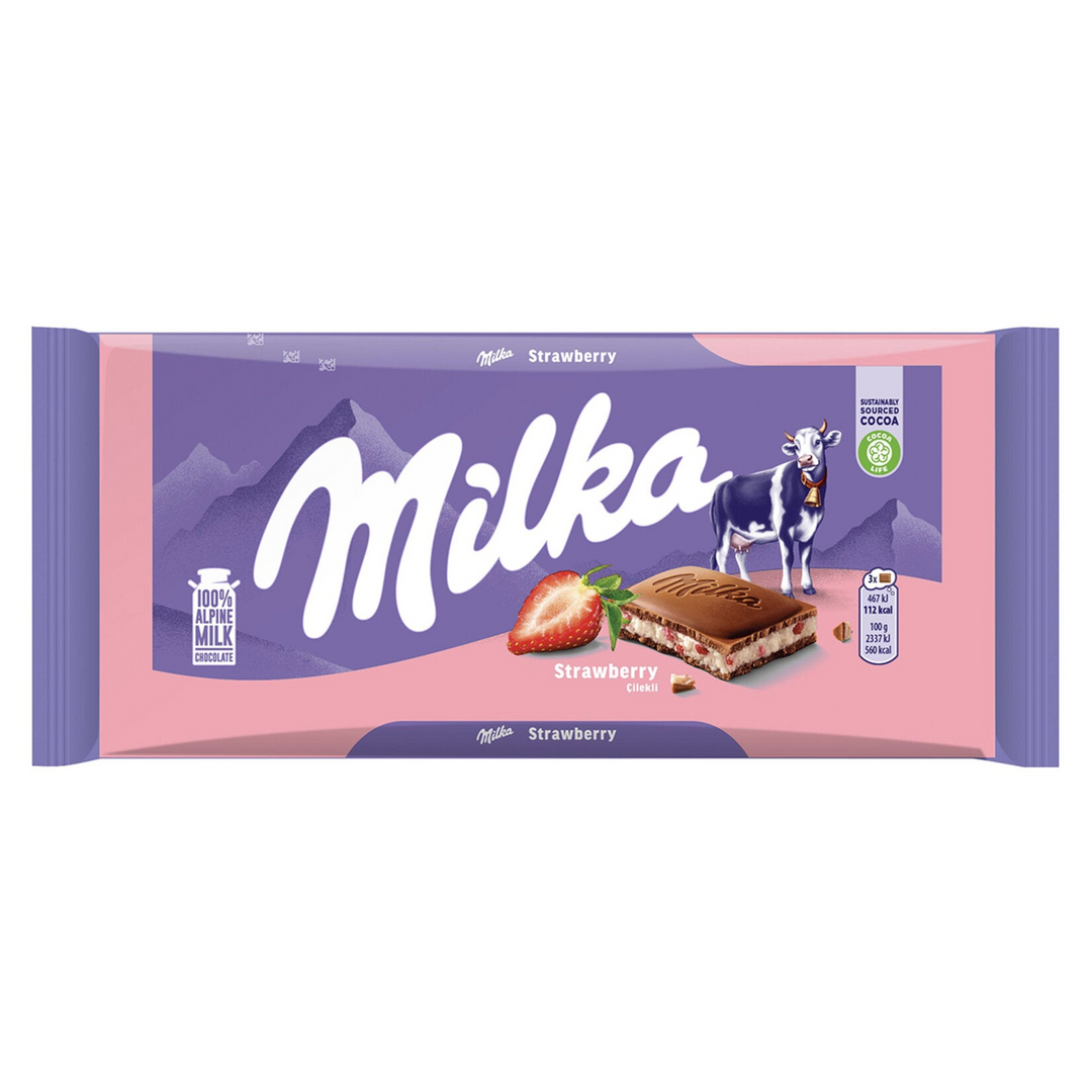Milka Strawberry – Exotic Snack Guys