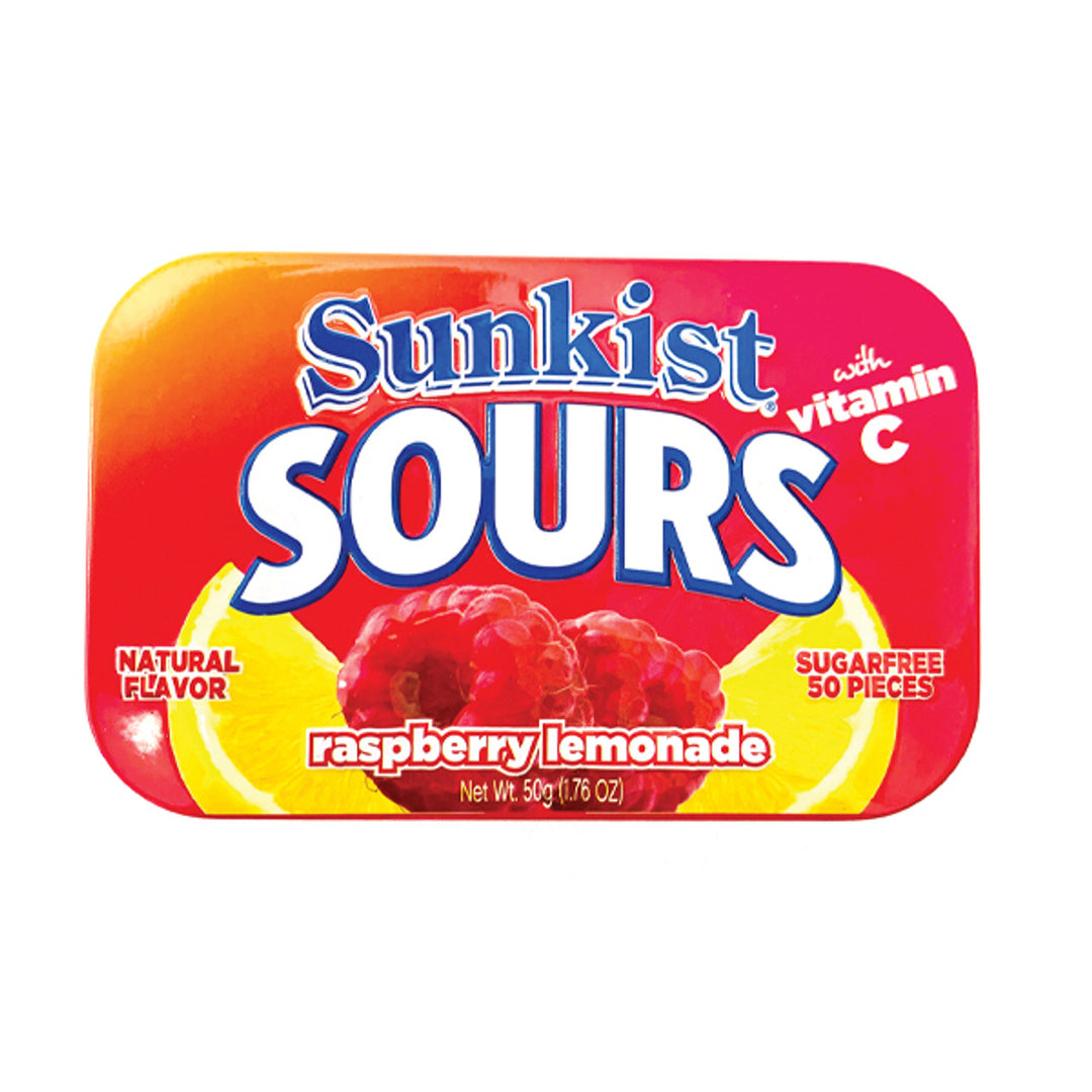 Sunkist Sours Raspberry Lemonade – Exotic Snack Guys