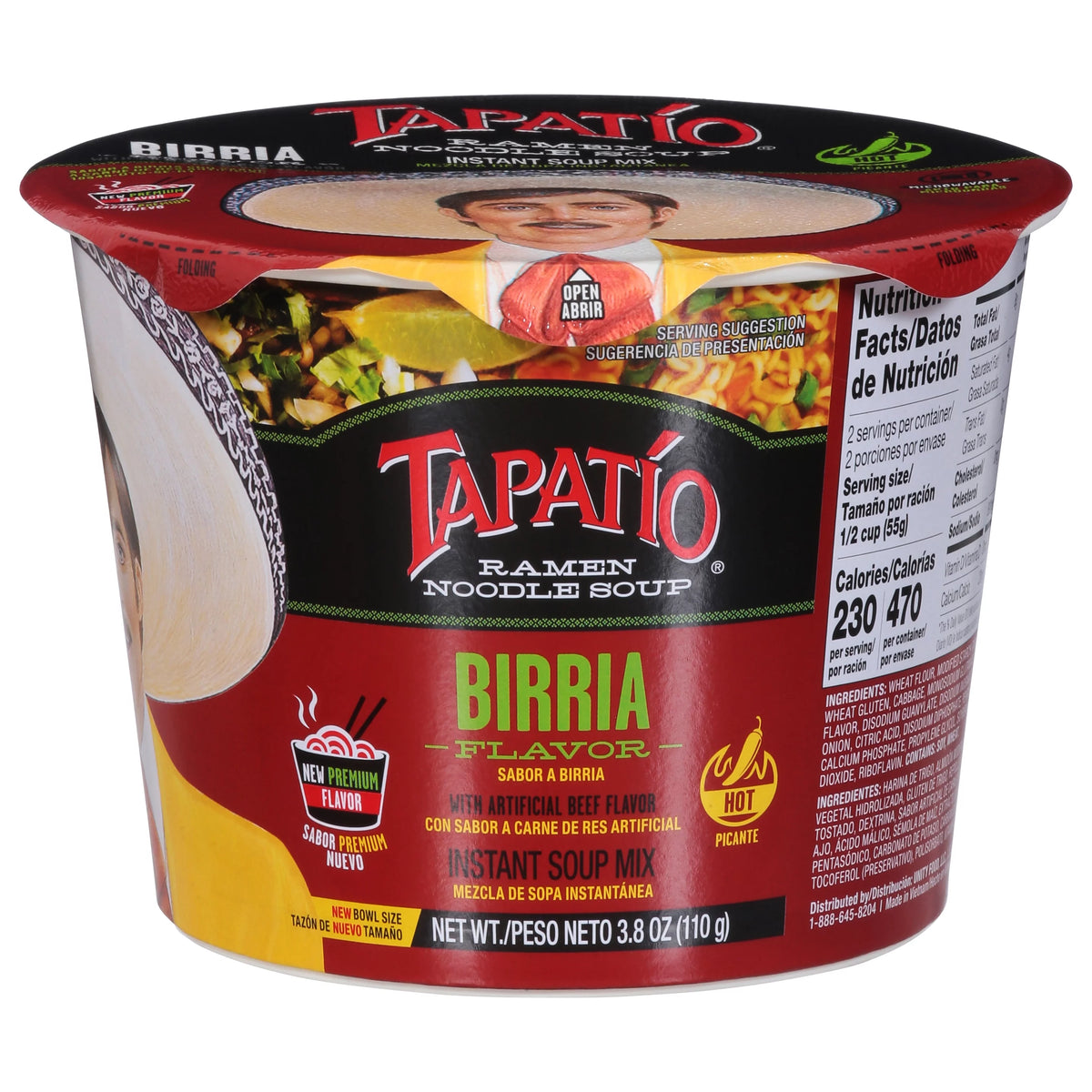 Tapatio Ramen Noodles Soup Birria Flavor – Exotic Snack Guys