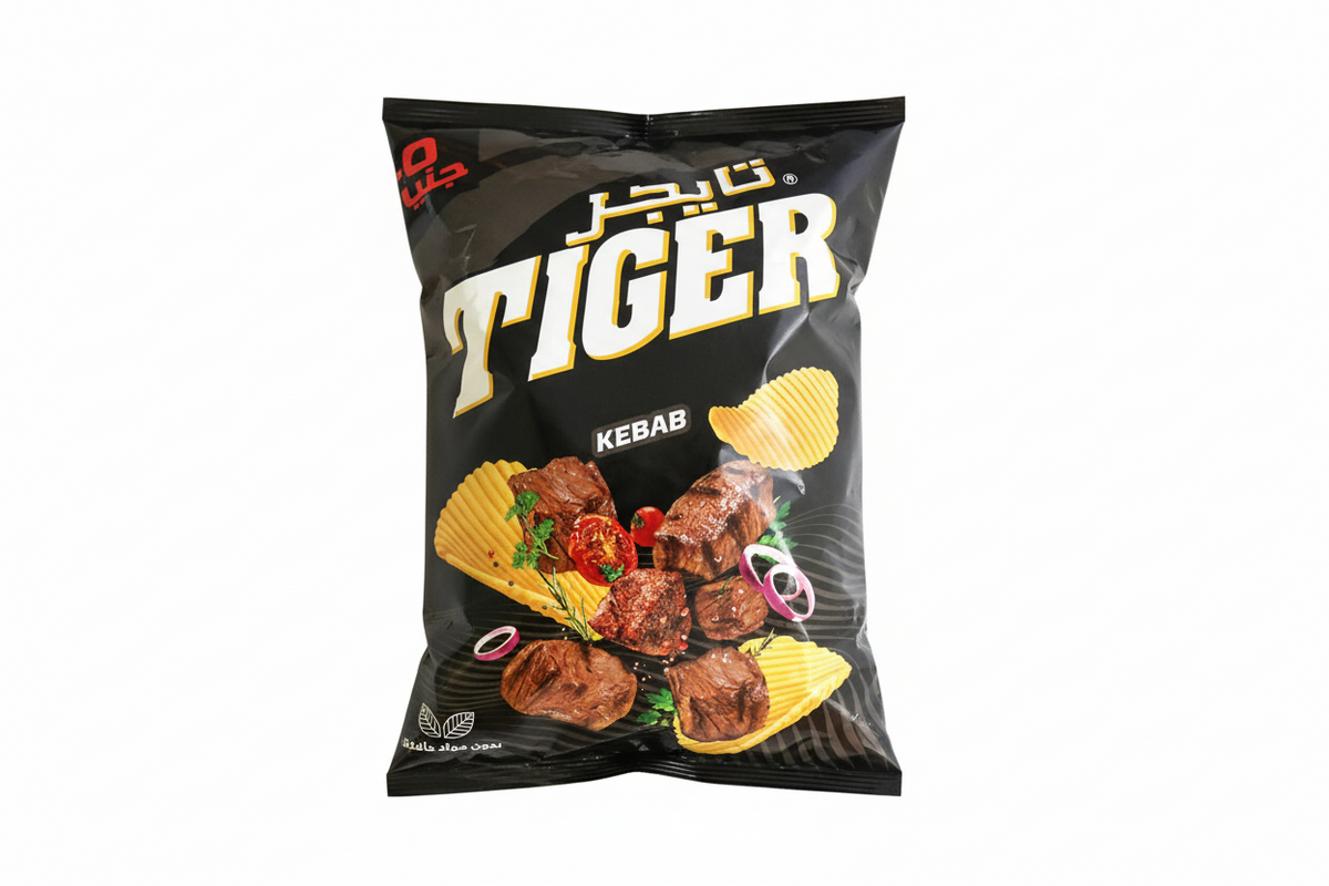 Tiger Chips Kebab flavor – Exotic Snack Guys