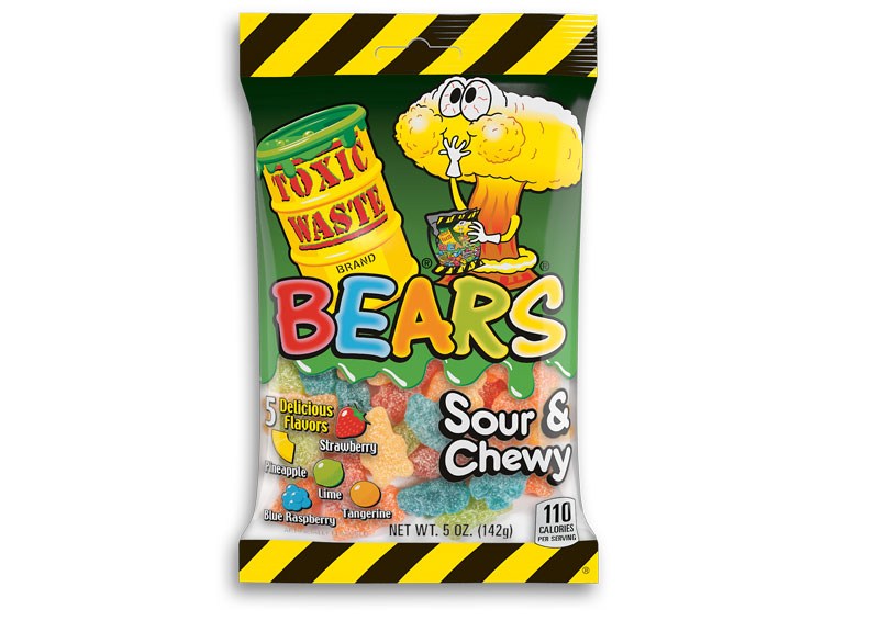 Toxic Waste Bears Sour&Chewy – Exotic Snack Guys
