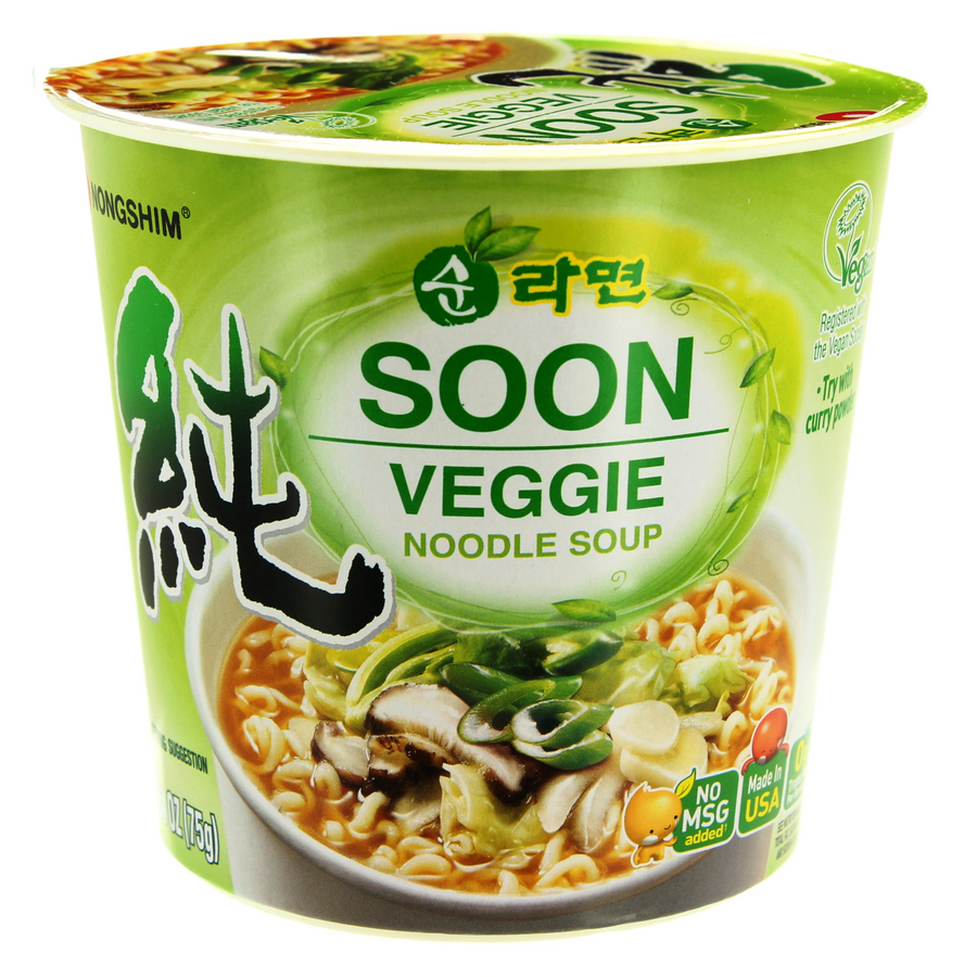 Nongshim Soon Veggie Noodle Soup – Exotic Snack Guys