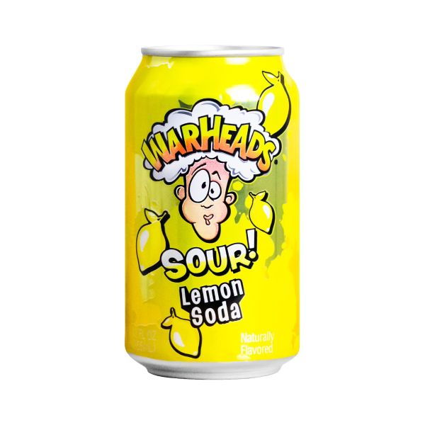 Warheads Sour Lemon Soda – Exotic Snack Guys